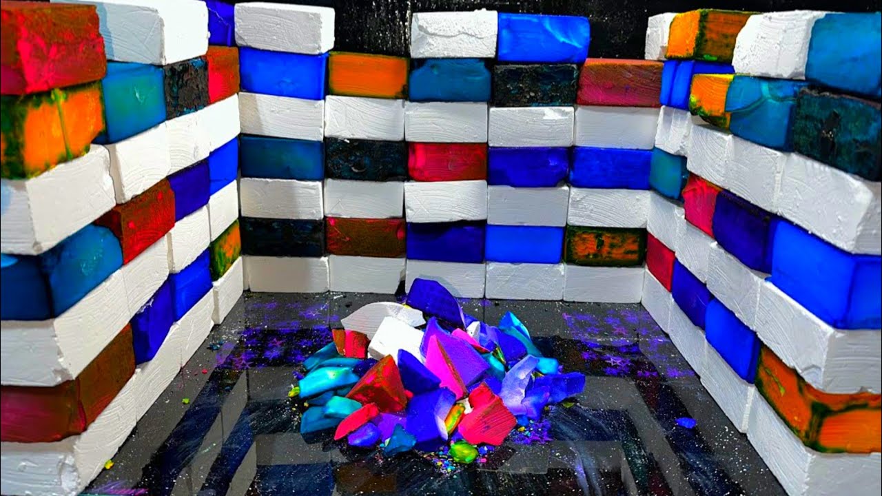 100 CHALK BLOCKS CRUSH EDIT | CRUNCHY AND SOFT GYM CHALK BLOCKS | 50 ...