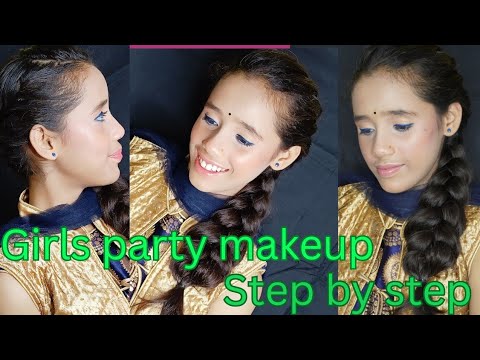 Girls makeup for wedding / kids party makeup tutorial /how to do girls ...