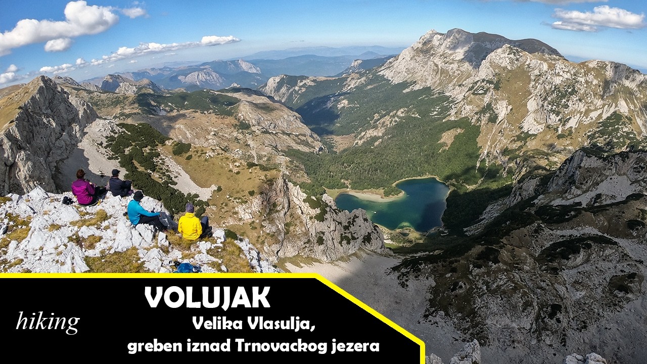 Volujak: Velika Vlasulja i greben iznad Trnovačkog jezera - YouTube