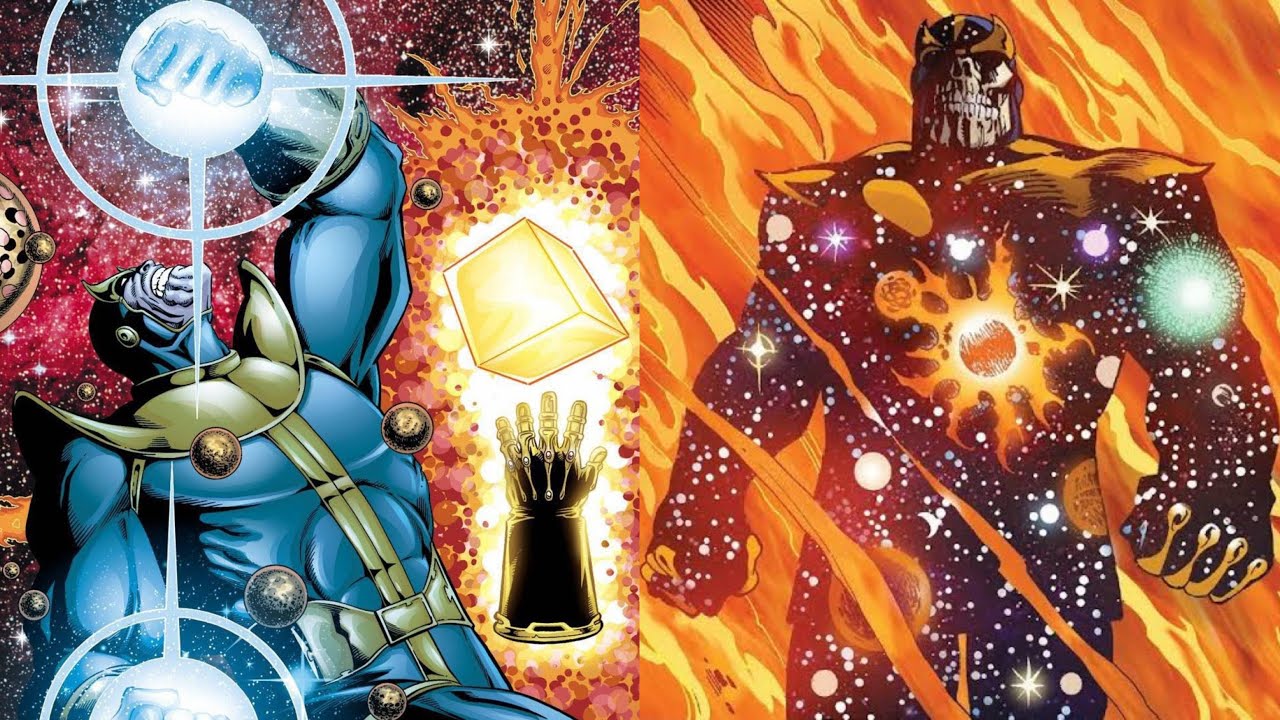 Heart of the Universe Thanos vs Astral Regulator Thanos - YouTube