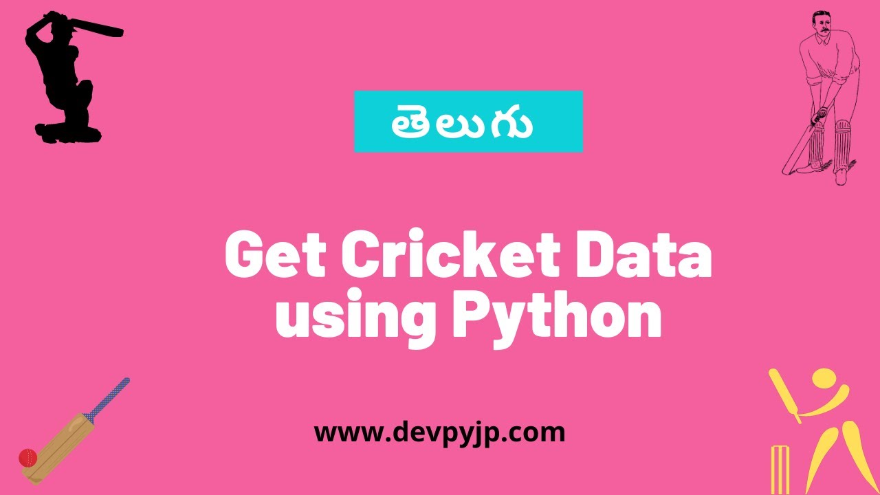 How To get Cricket Data using Python | Python projects | Get IPL Data #IPL2021 #IPL #python # ...