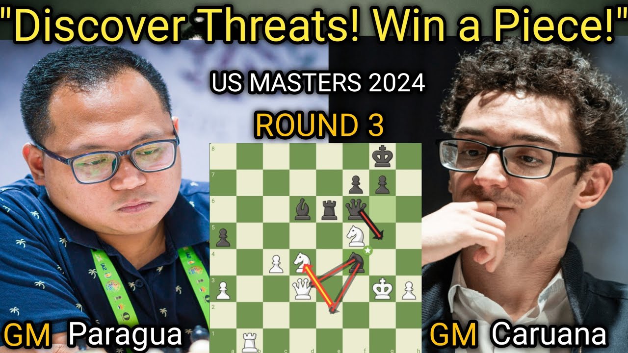 Mark Paragua VS Fabiano Caruana | US Masters 2024 | Round 3 - YouTube