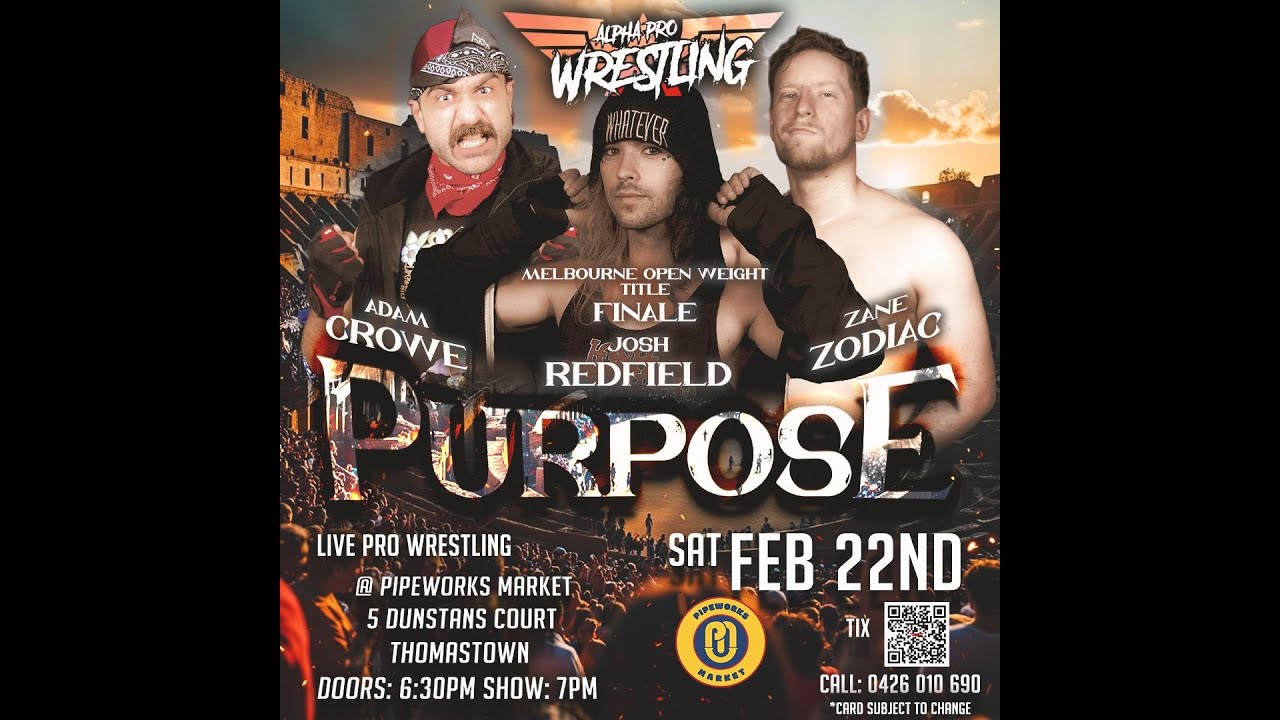 Alpha Purpose 2025: Josh Redfield vs Adam Crowe vs Zane Zodiac (Alpha ...