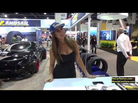 Beautiful Babe 2015 Sema Motor Show