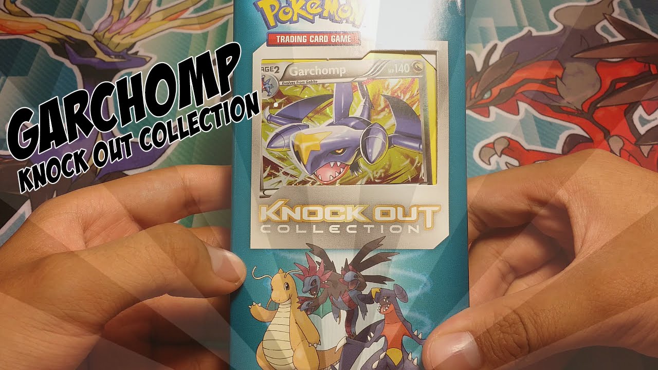 Opening Pokemon Garchomp Knock Out Collection! - YouTube
