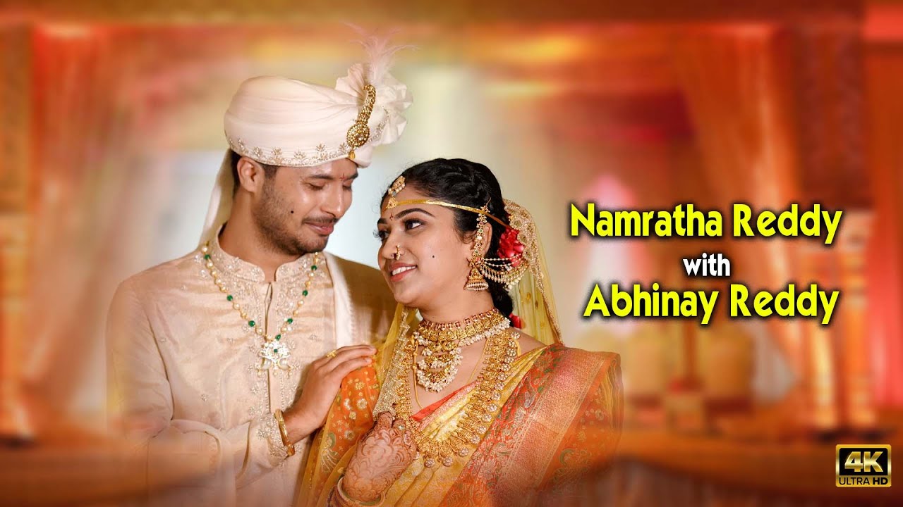 Reception Namratha Reddy with Abhinay Reddy - YouTube