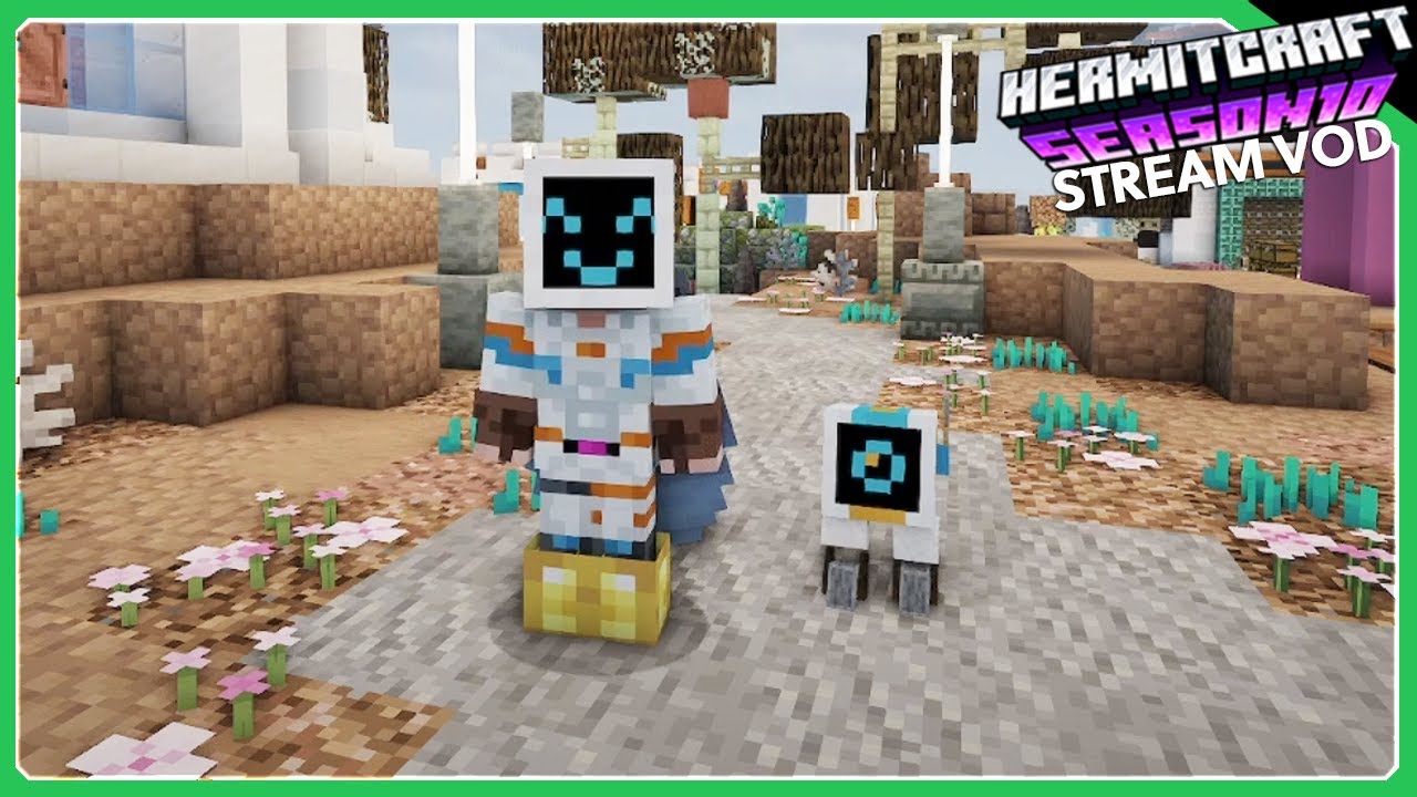 Getting some actual work done for once! [Hermitcraft Stream Replay 25 ...