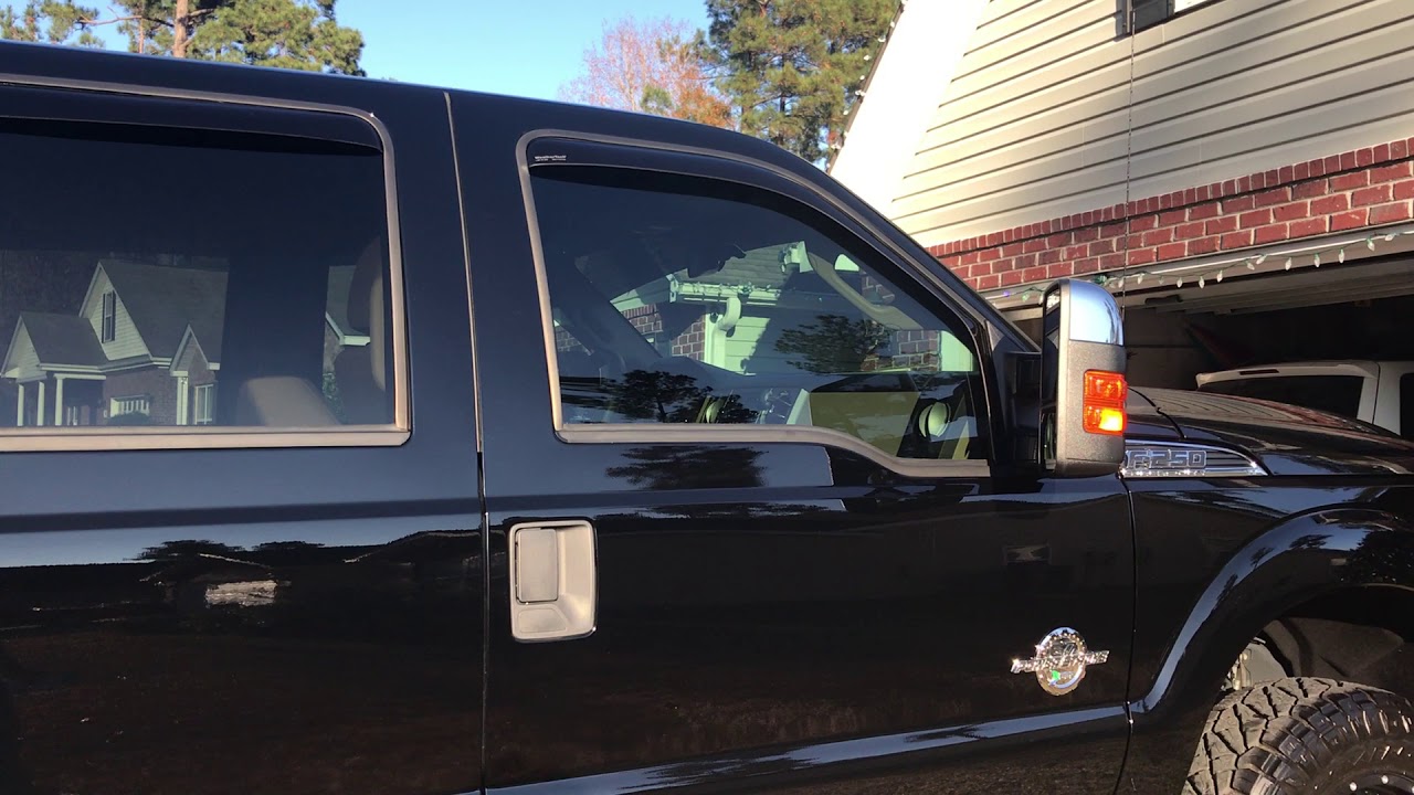 Project F250 Window tinting - YouTube
