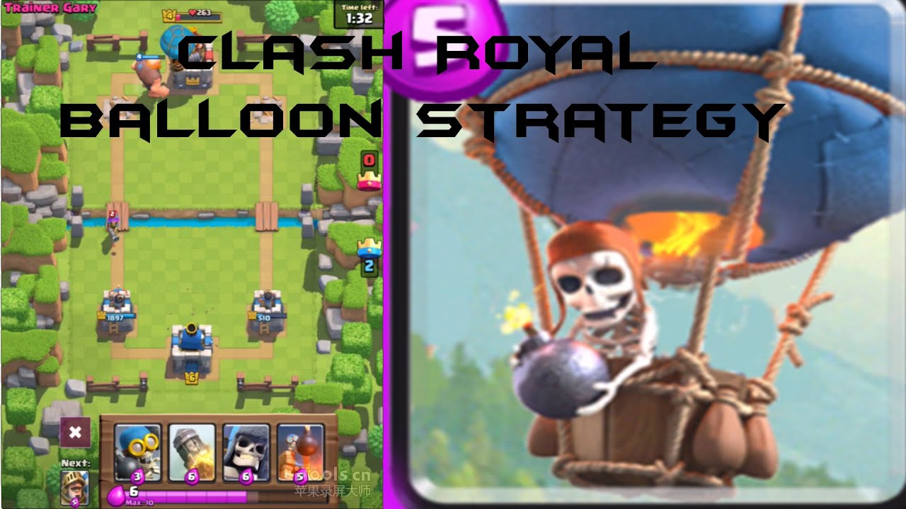 clash royal BALLOON strategy - YouTube