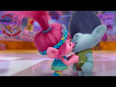 Poppy Kisses Branch Scene | Trolls Band Together (2023)
