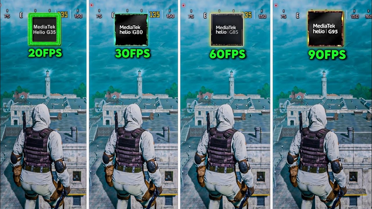 All MTK HELIO Series Processor Comparison In Call Of Duty Mobile!! 🤯 ...