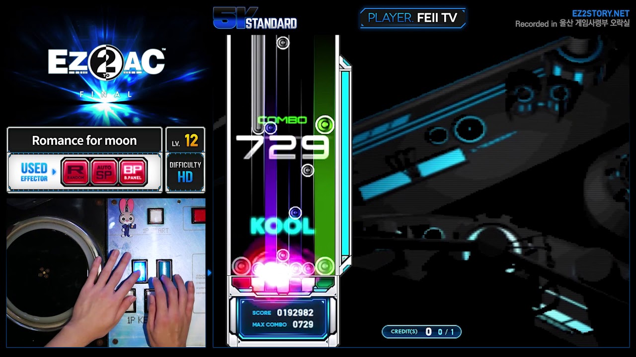 [EZ2AC : FN] 5K (12) Romance for moon [HD] - YouTube