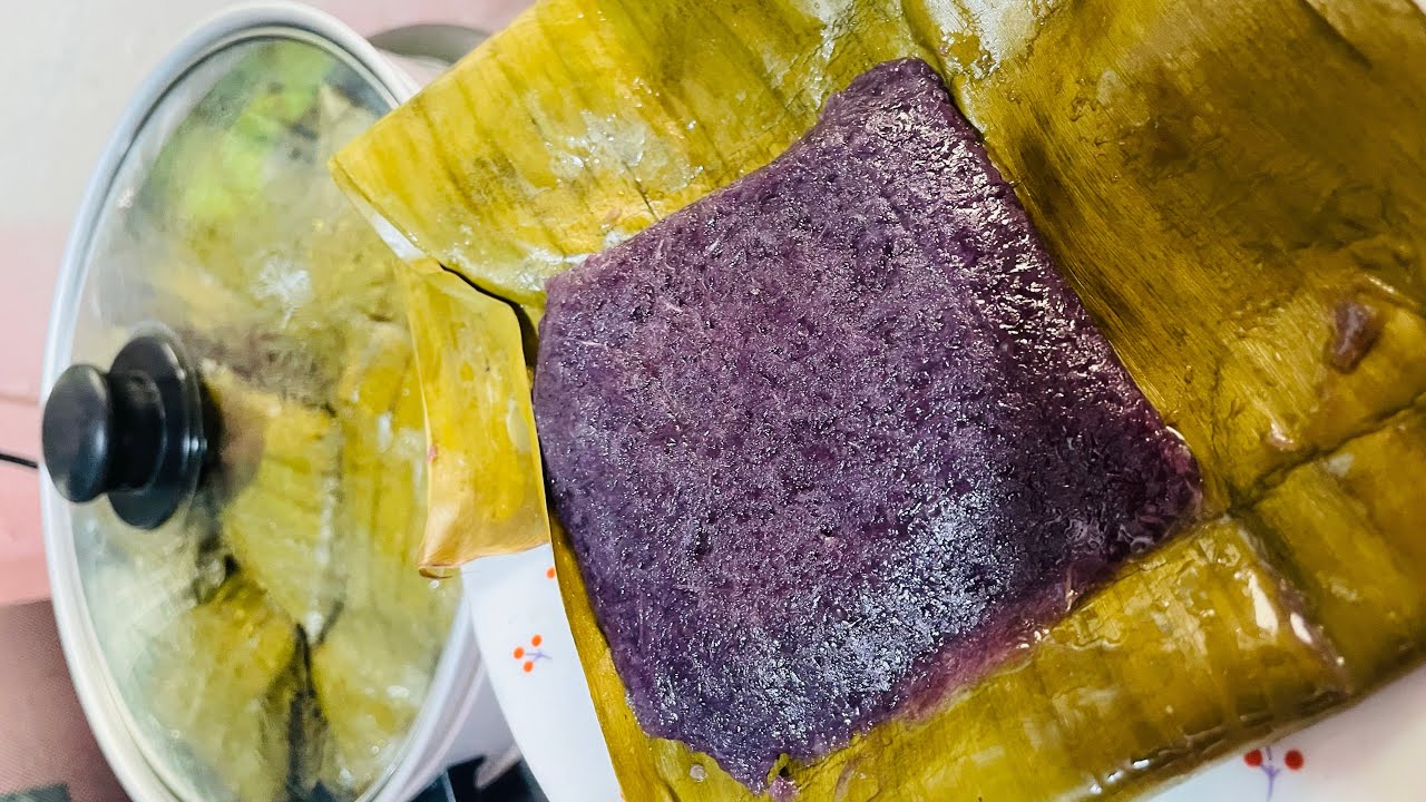 Suman Balangghoy Ube flavor🟪 - YouTube