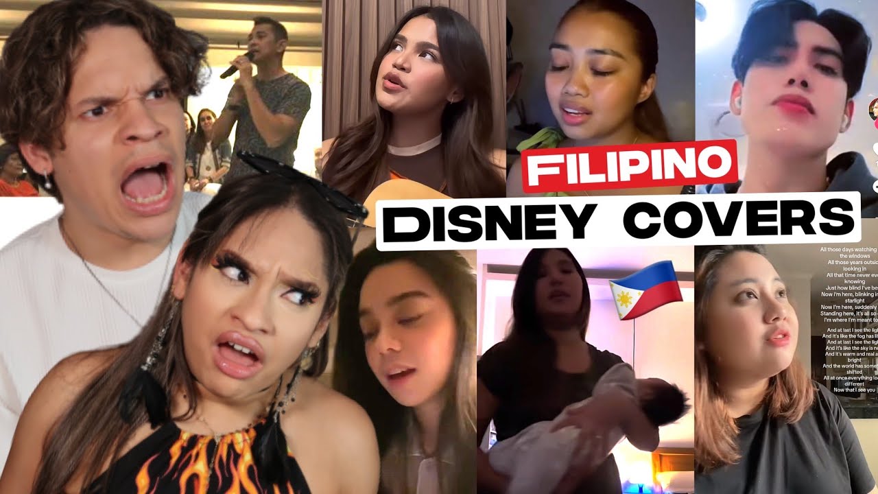 WHY are FILIPINO DISNEY Covers Better!? Latinos react to Filipino ...
