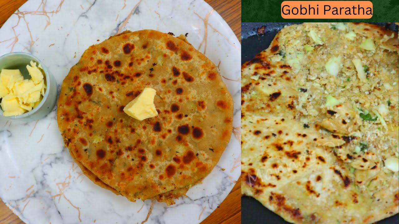 Gobhi Paratha Recipe | Easy Gobhi Paratha | Gobhi Paratha Recipe In ...