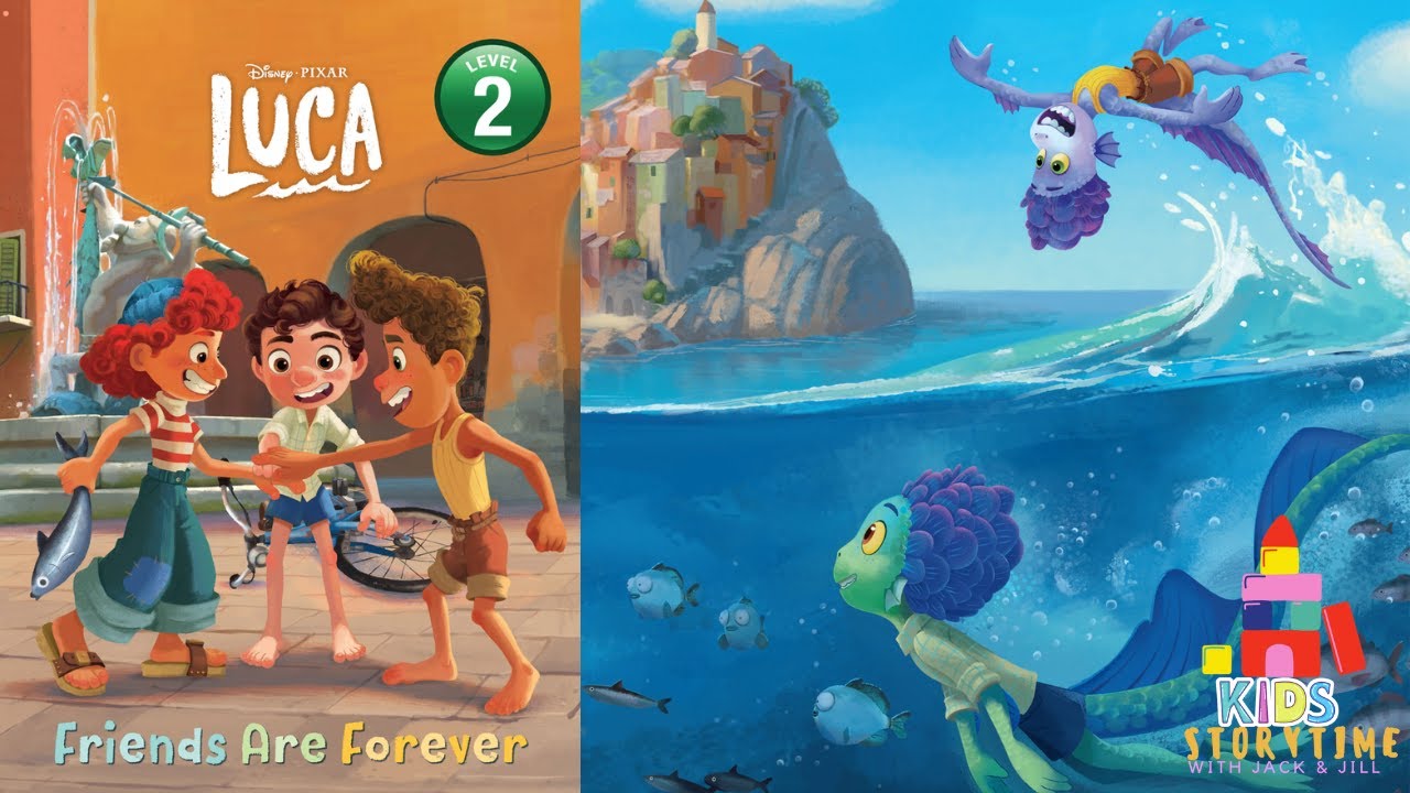 🐟💨Kids Book Read Aloud: Disney Pixar LUCA : Friends Are Forever - YouTube