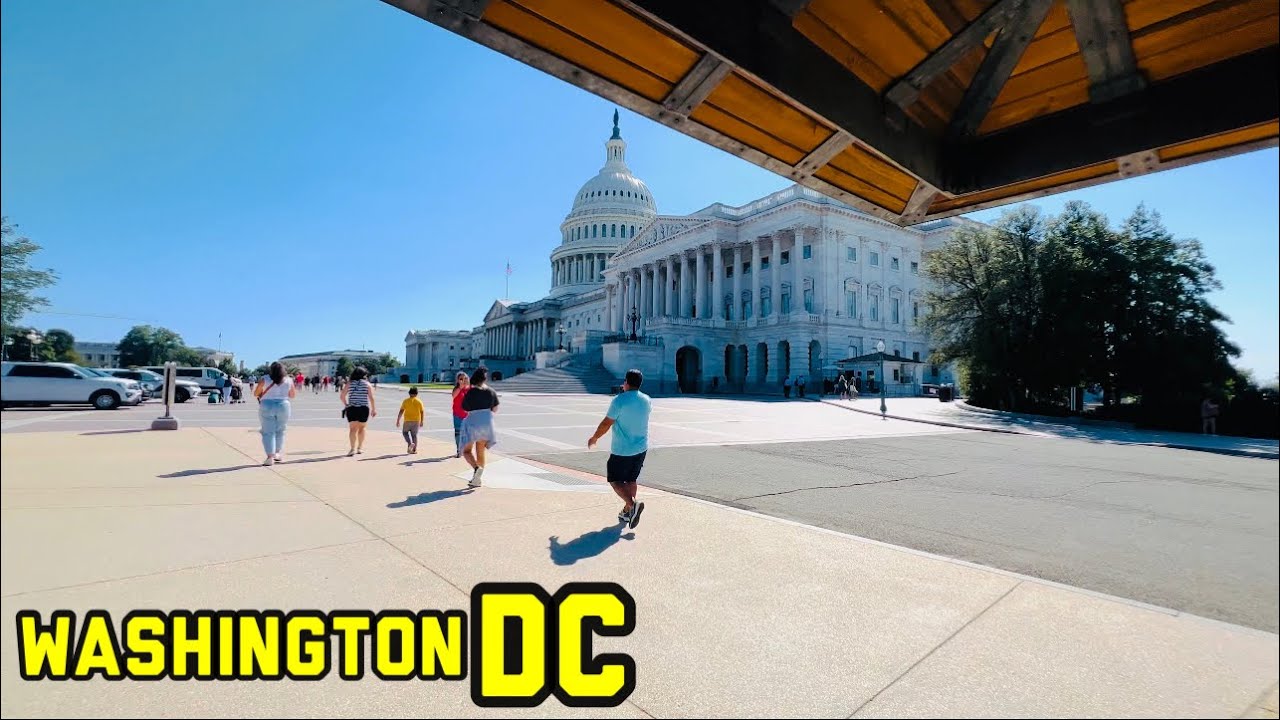Walk 4K, Tour of the US Capitol Building - Washington DC - YouTube