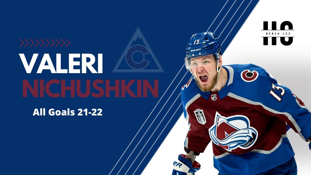 Val Nichushkin All 25 Goals 2021-22 - YouTube