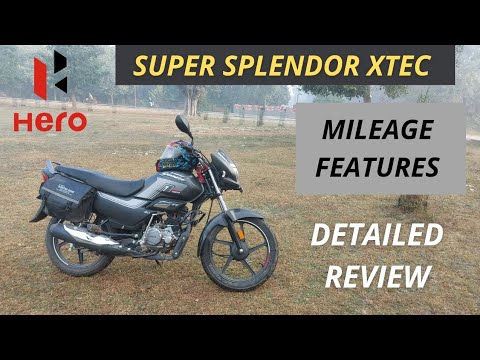 Hero Super Splendor xtec 2025 new model | Detailed review ...
