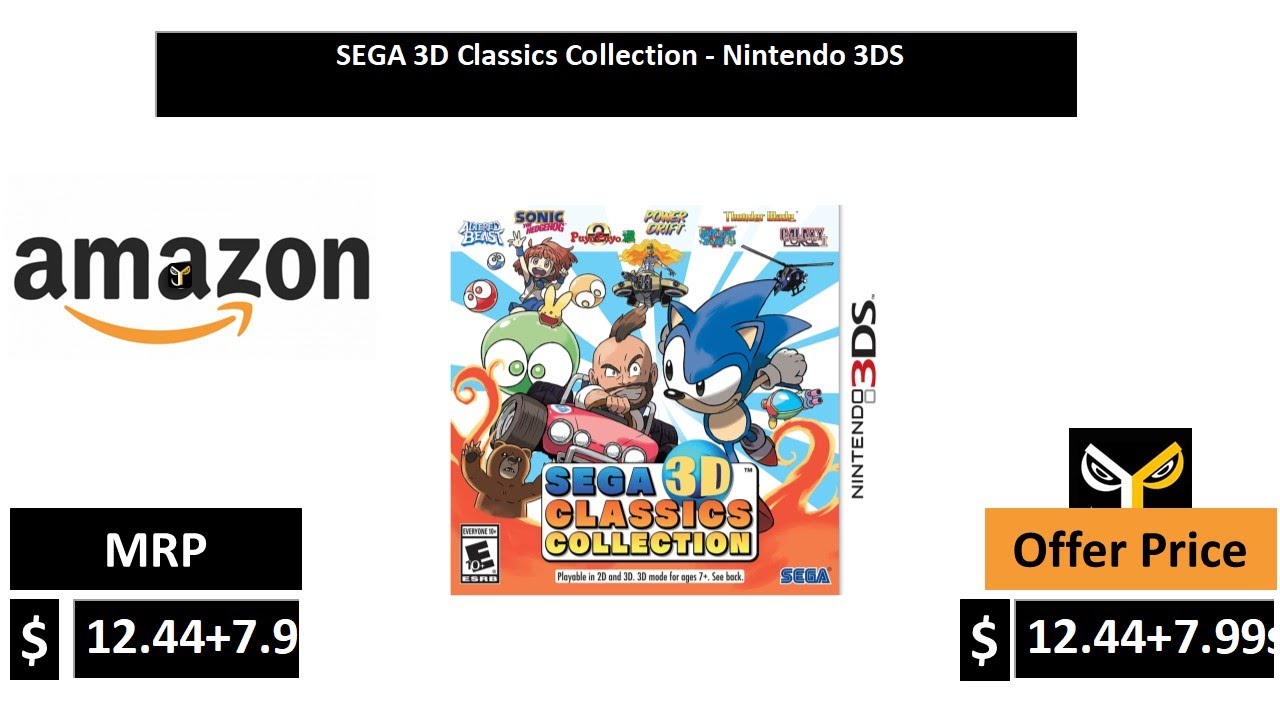 SEGA 3D Classics Collection - Nintendo 3DS - YouTube