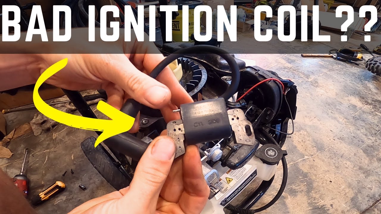 Small engine no spark, Ignition coil diagnostic - YouTube