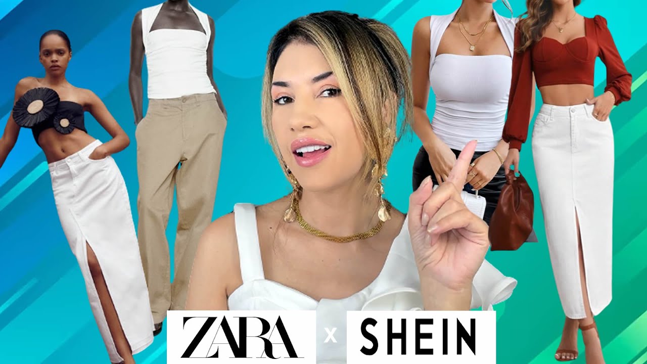 SHEIN x ZARA| Roupas da ZARA na SHEIN pela METADE do PREÇO! EPISÓDIO 76 ...