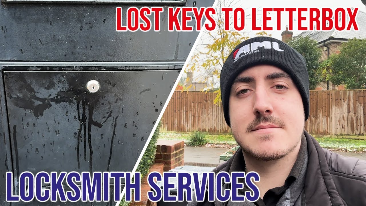 Customer Lost Key's To Their Letterbox! - Locksmith Services - YouTube