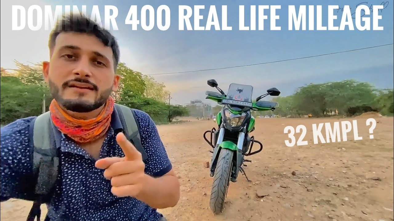 Dominar 400 Mileage Review | BS6 UG2 2022 | Good for city Commute ...