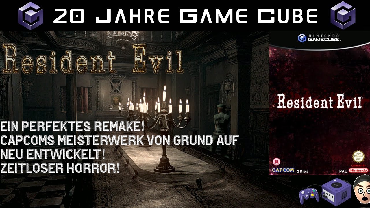 20 Jahre GameCube Resident Evil Remake Review - YouTube