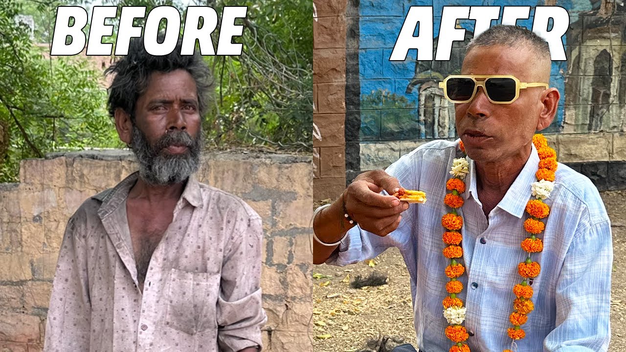 The most unbelievable homeless transformation! 💫 - YouTube