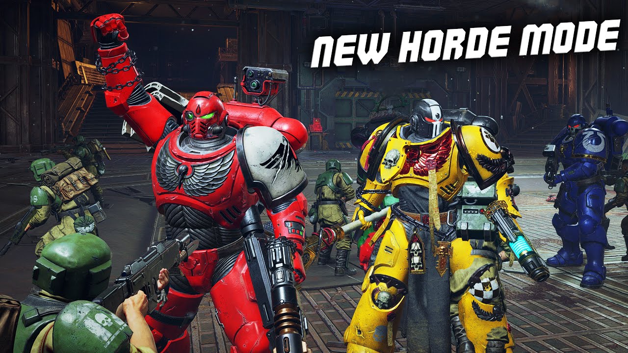 NEW HORDE MODE IS HERE! 1-10 Waves of MADNESS - Warhammer 40k: Space ...