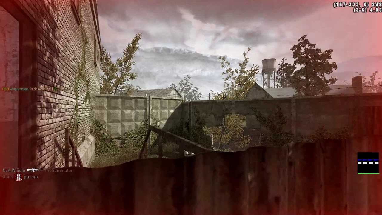 Call of Duty 4 Modern Warfare 06 08 2017 - Sniper 2 Overgrown - YouTube