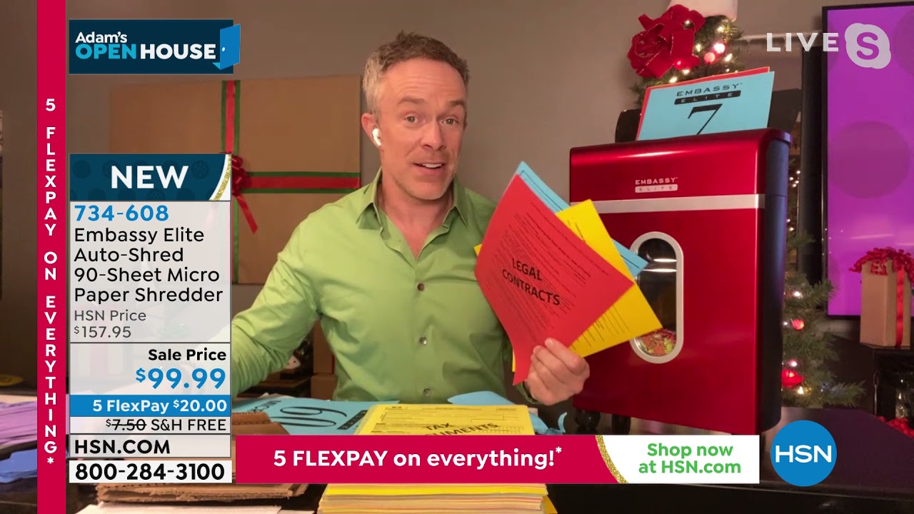 Embassy Elite AutoShred 90Sheet Micro Paper Shredder - YouTube