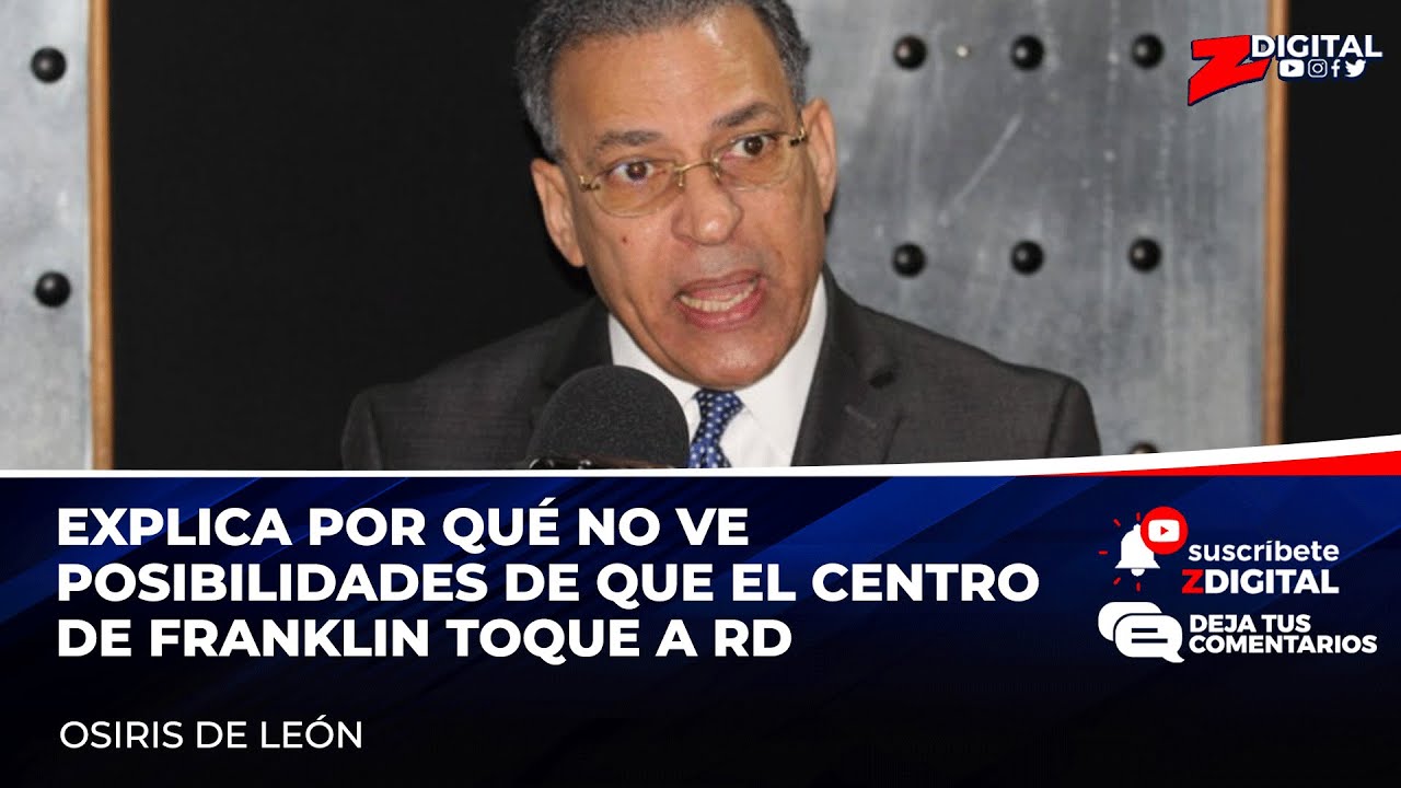 Osiris de León explica por qué no ve posibilidades de que el centro de ...