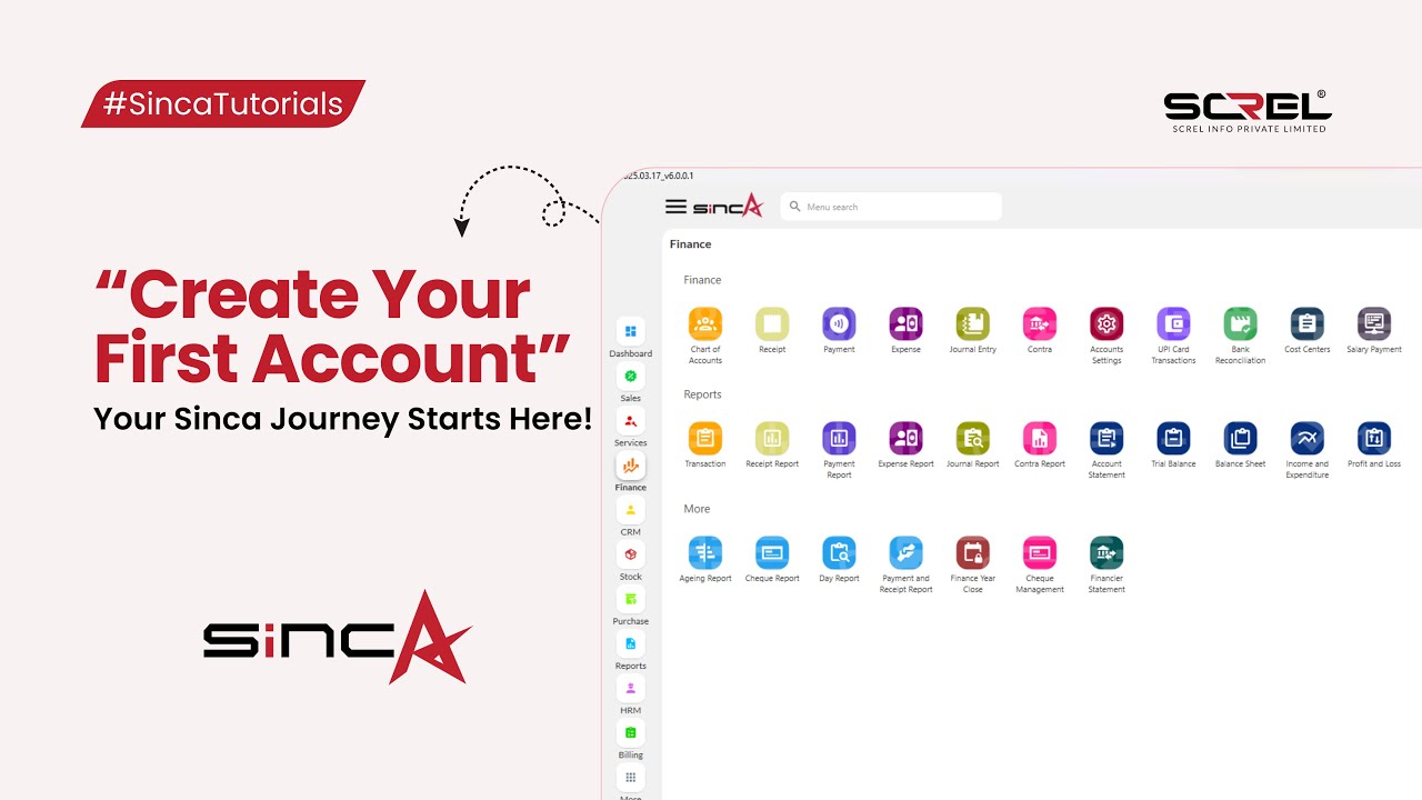 Set Up Your First Equity Account in SincA ERP – Quick Start Guide - YouTube