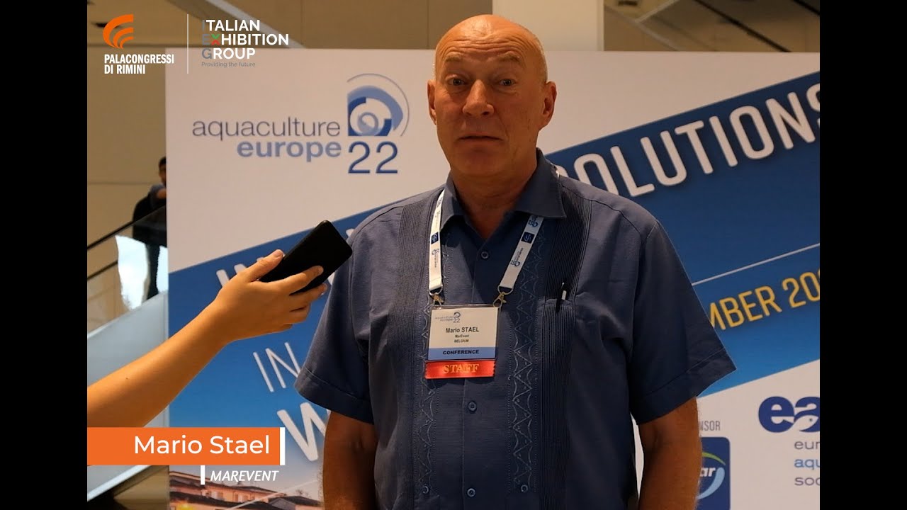 Mario Stael, MarEvent, Rimini, Aquaculture Europe22 - YouTube