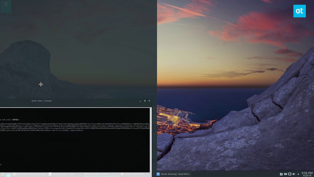 How To Set Up SparkleShare On Linux - YouTube