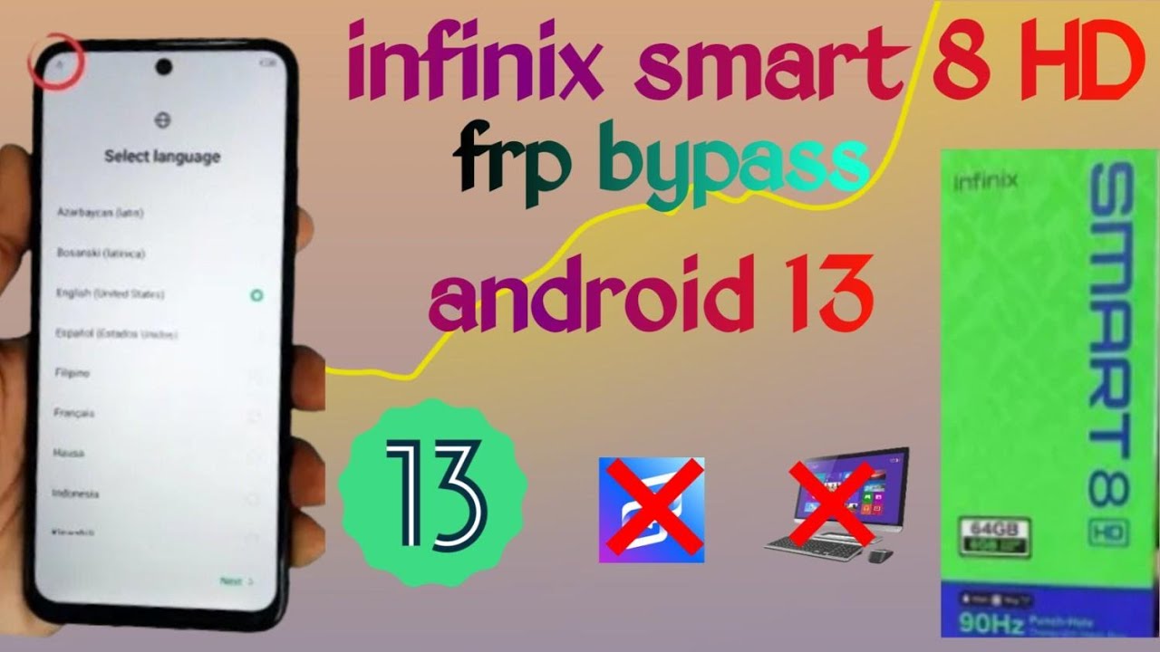 Akkamiin infinix smart 8 frp irraa balleessinaa? /how to remove frp ...