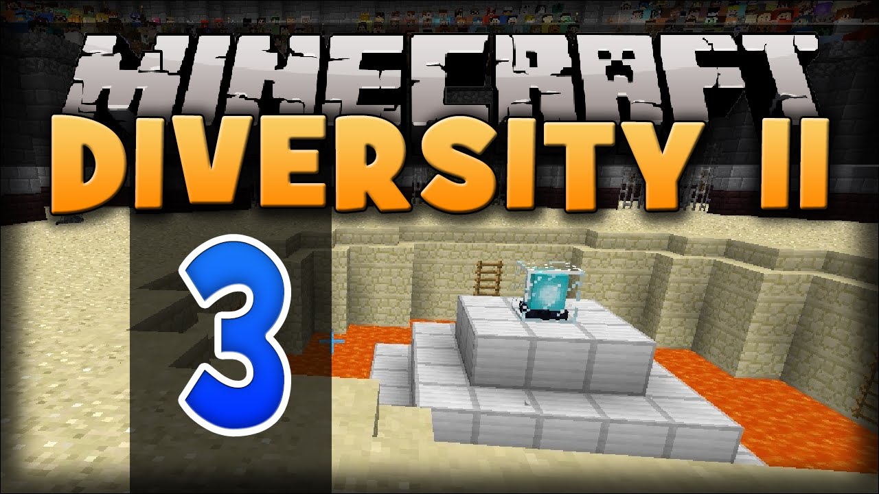 [3] Minecraft: Diversity II - Battling It Out! | ARENA! (Custom Map ...