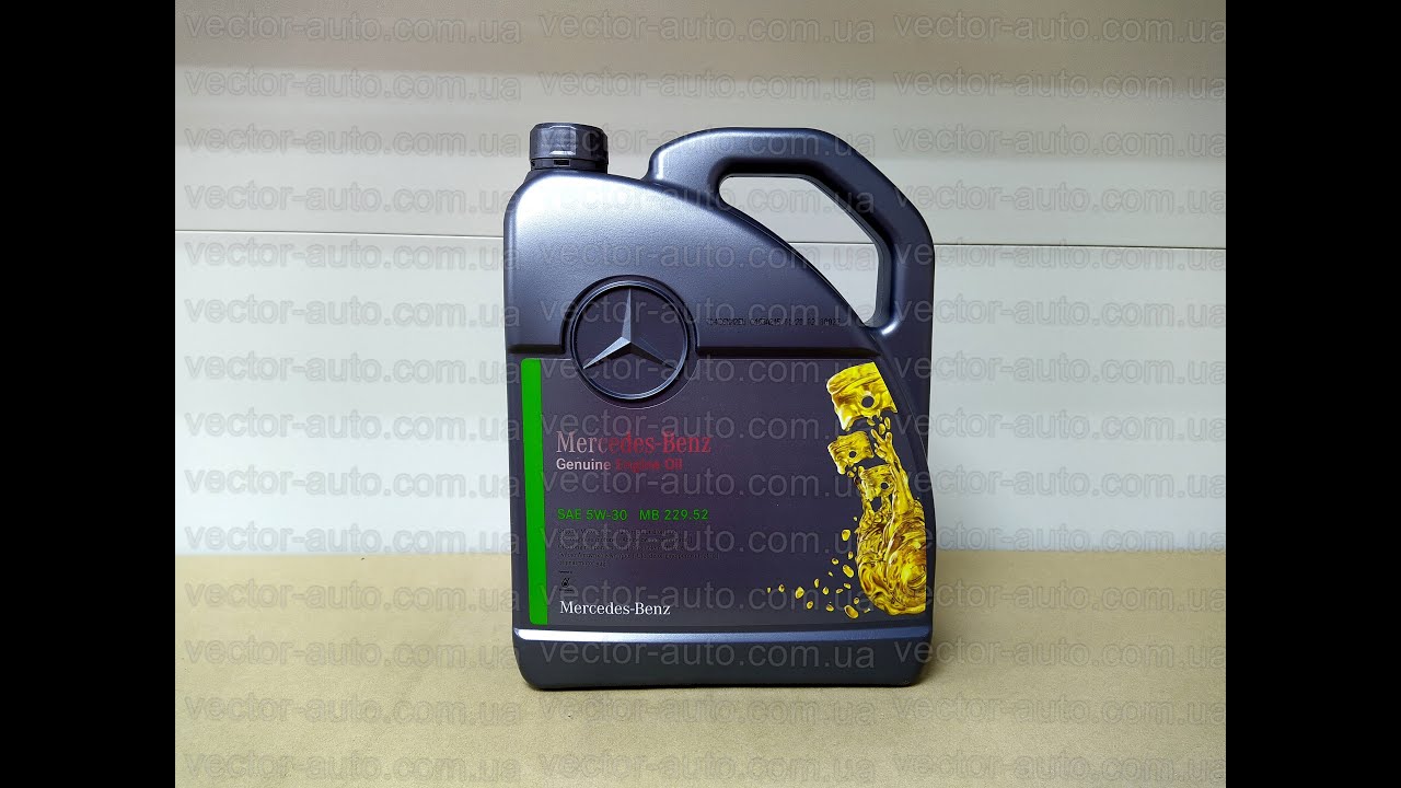 Оригинальное моторное масло Mercedes-Benz 5W-30 MB229.52 ...