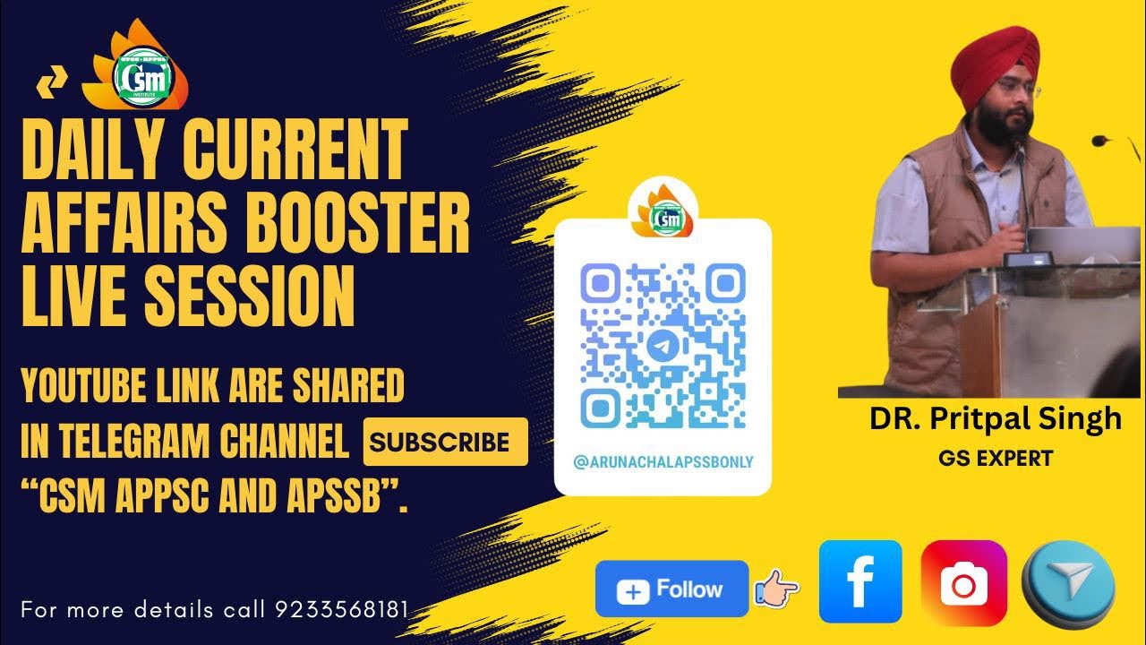 CSM Academy GKGS Current Affairs May-24-2025 - YouTube