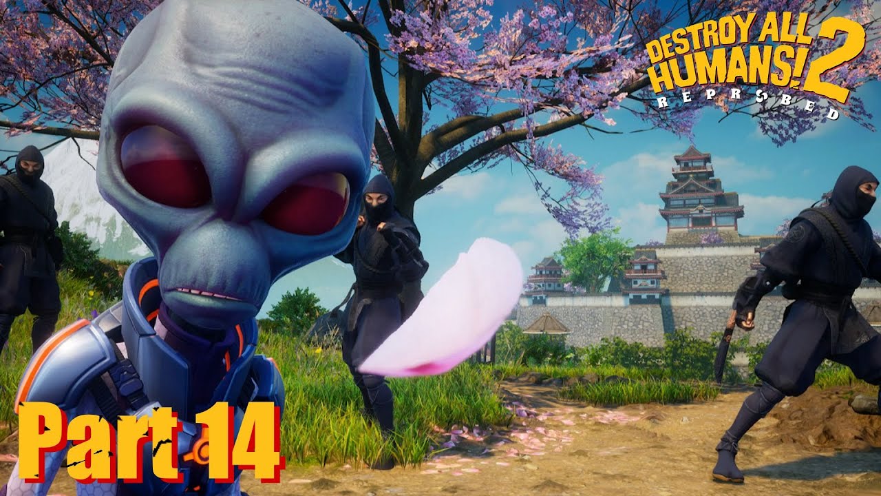 Destroy All Humans! 2 Reprobed: Black Ninja Trials-Part 14-Nightrow ...