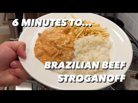 Brazilian-Style Beef Stroganoff in 6 min