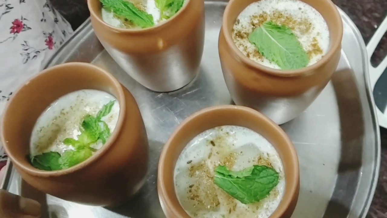 Masala Chaas Recipe | Spiced Buttermilk | मसाला छाछ बनाने का सरल तरीका ...