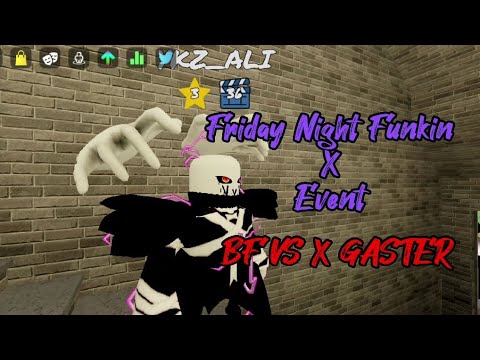 FNF X EVENT X GASTER VS BOYFRIENDS(BF) IN ROBLOX - YouTube