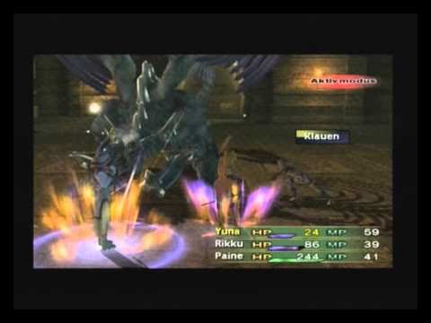 FFX-2 NALLG 02 Flame Dragon and Guardian Beast - YouTube