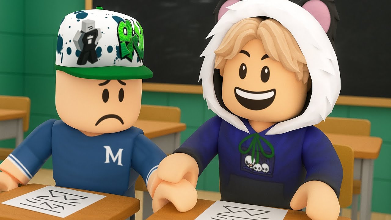 @Malluffy SUKA MENIRU DALAM EXAM !📃 (Roblox Malaysia) - YouTube