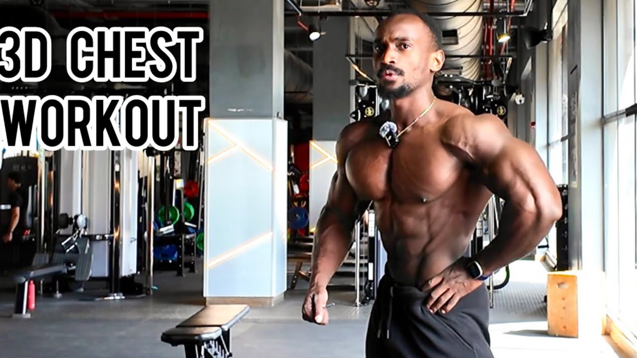 MORNING ROUTINE | 3D CHEST WORKOUT | 14 DAYS OUT - YouTube