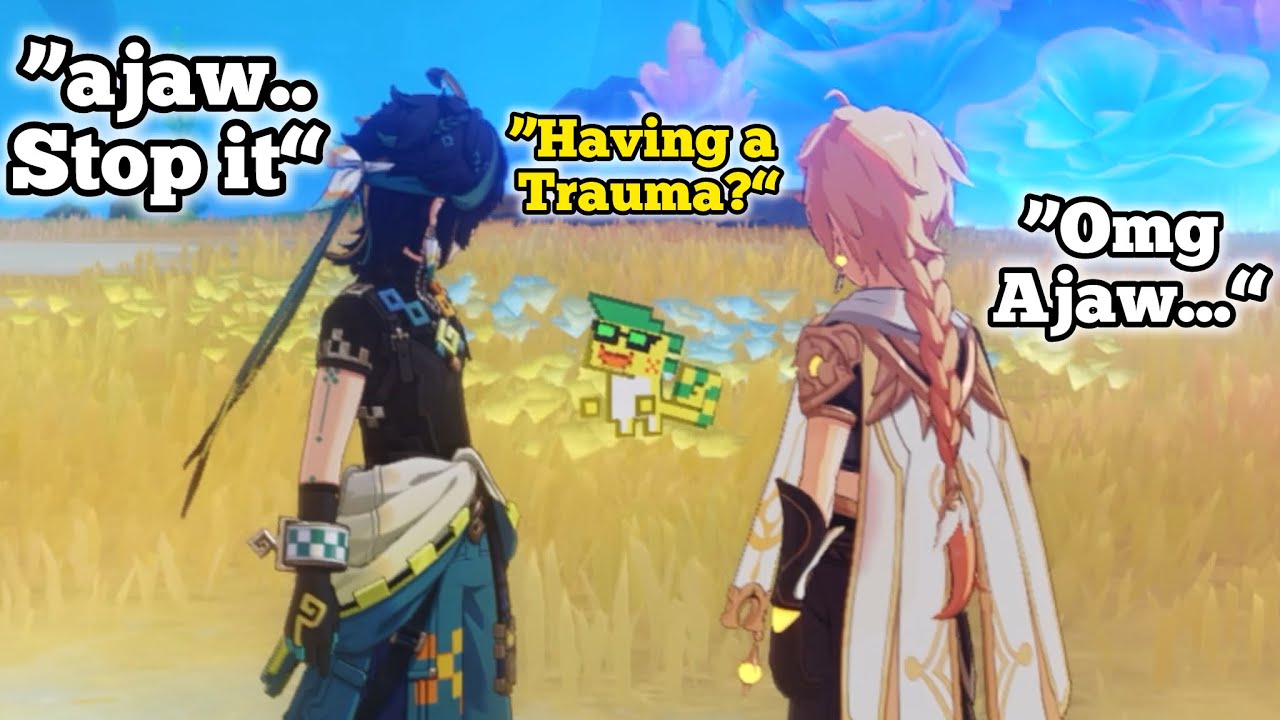 OMG AJAW ACTUALLY KNEW 😭 - YouTube