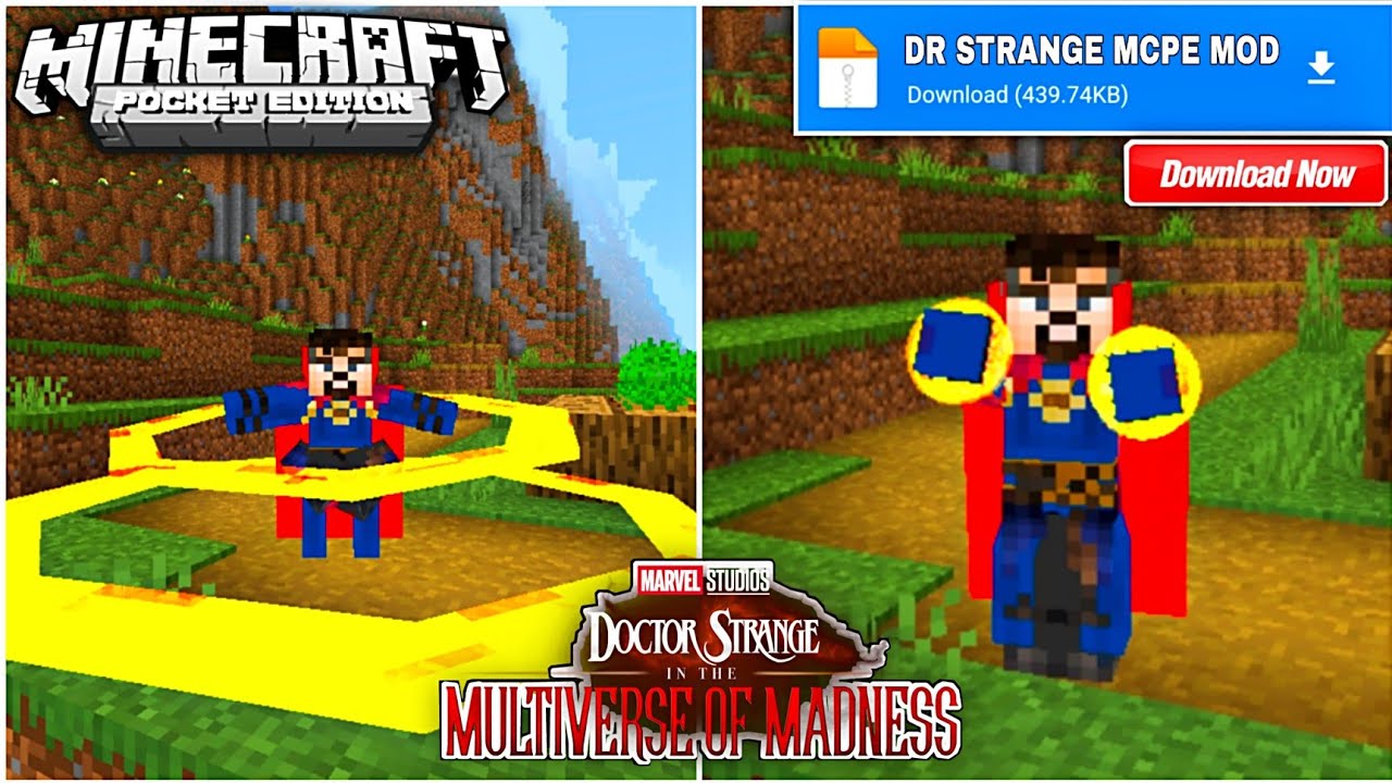 Dr Strange Mod For Minecraft Pocket Edition (1.18+) | Dr Strange latest ...